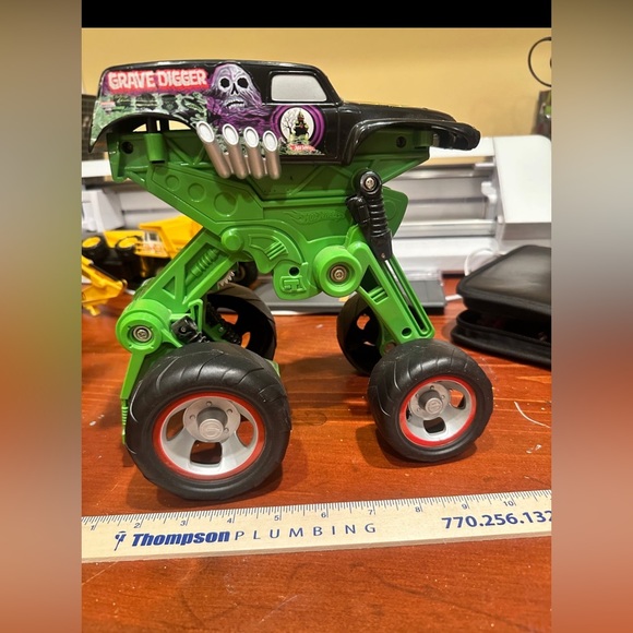 Toys | Monster Jam Mega Air Jumper Grave Digger 124 | Poshmark